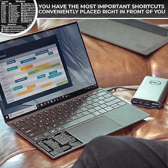 Windows PC Reference Keyboard Shortcut Vinyl Sticker, Laminated, no ...