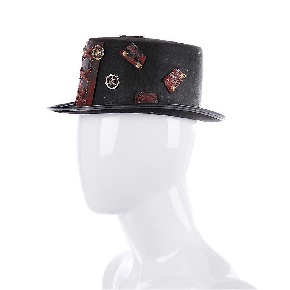 Goth Clothing Steampunk Costume Hat Halloween Cosplay Hat Steampunk ...