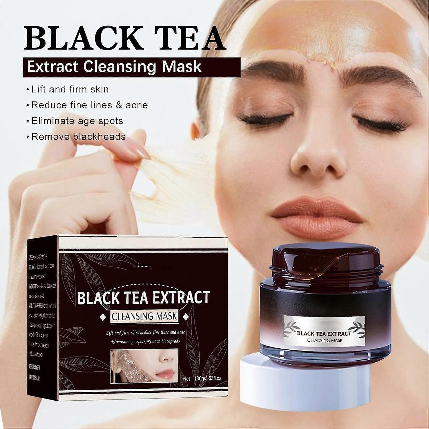 Black Tea Mask, Black Tea Mask Peel Off Face Mask, Black Tea Skinning ...
