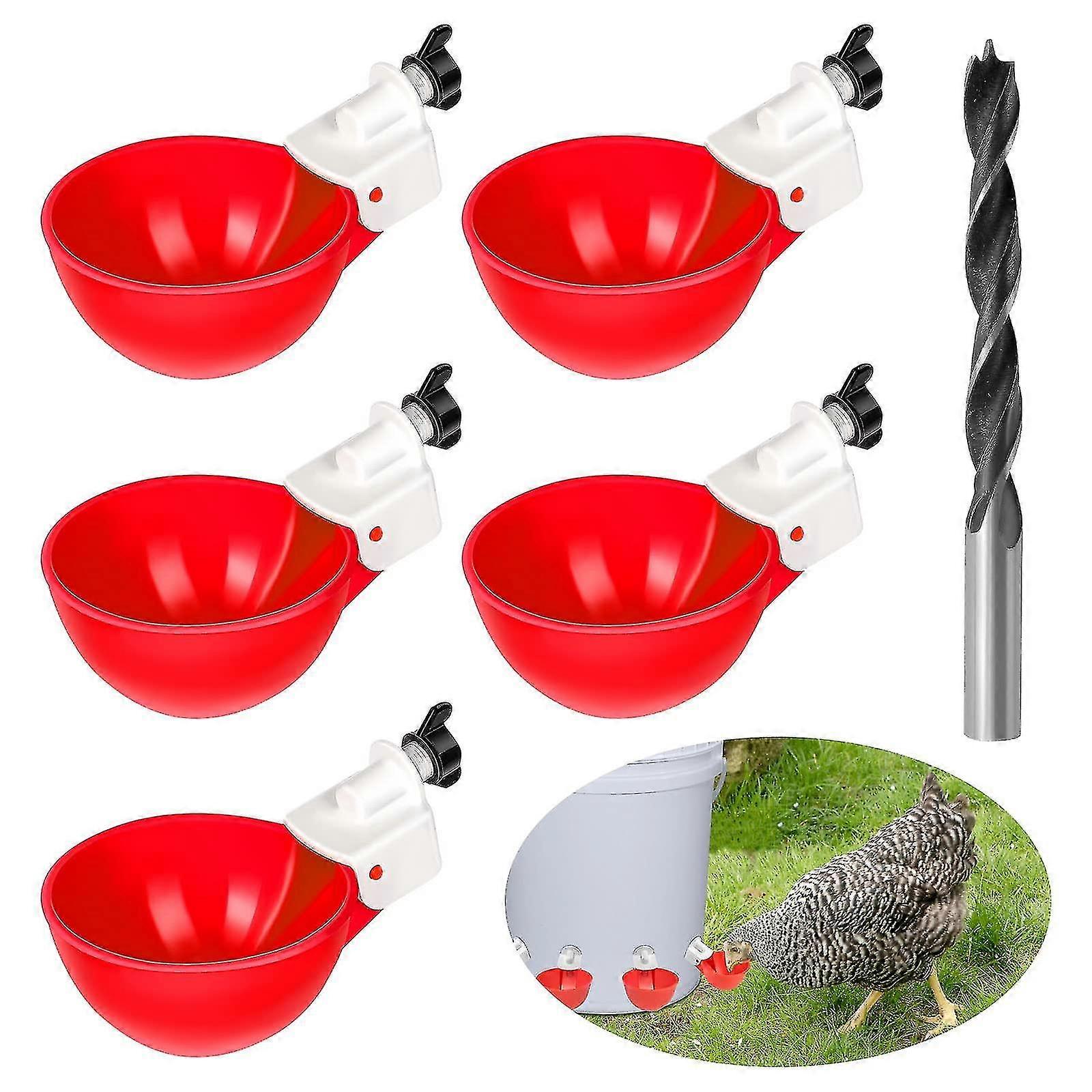 5 Piece Automatic Waterers Diy Kit Chicken Waterer Hen Waterer With ...