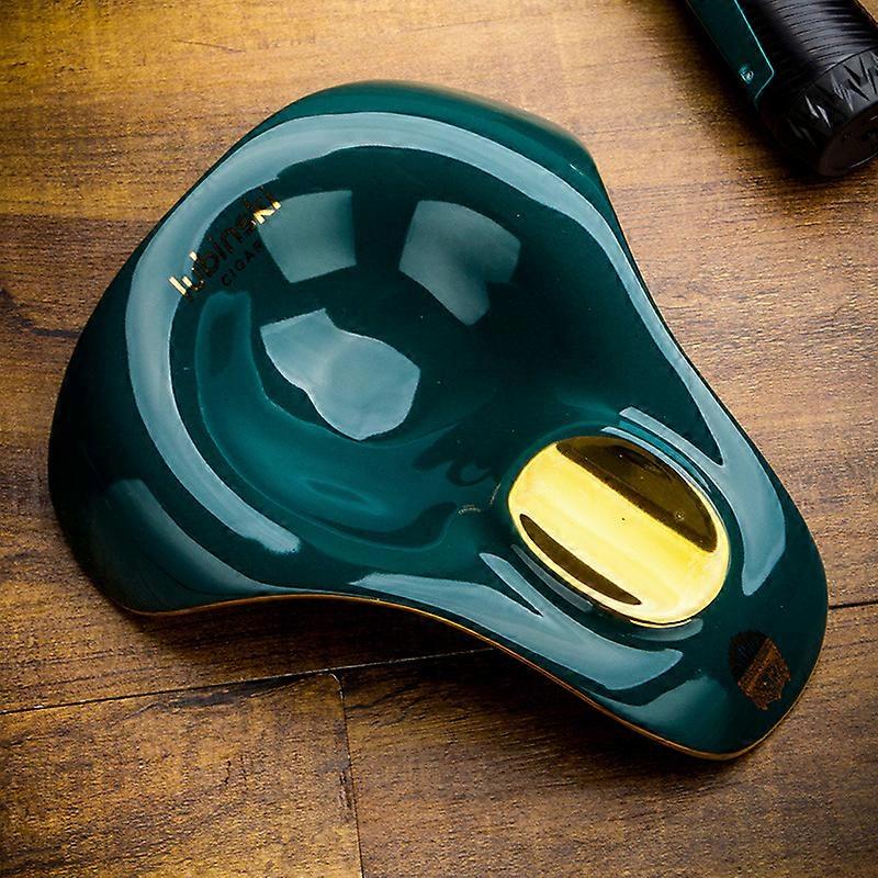 Lubinski Cigar Set Metal Lighter Scissors Ceramic Ashtray Three-Piece ...