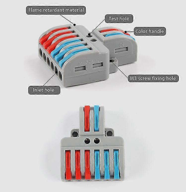Quick wire connector spl universal wiring cable connectors push-in ...