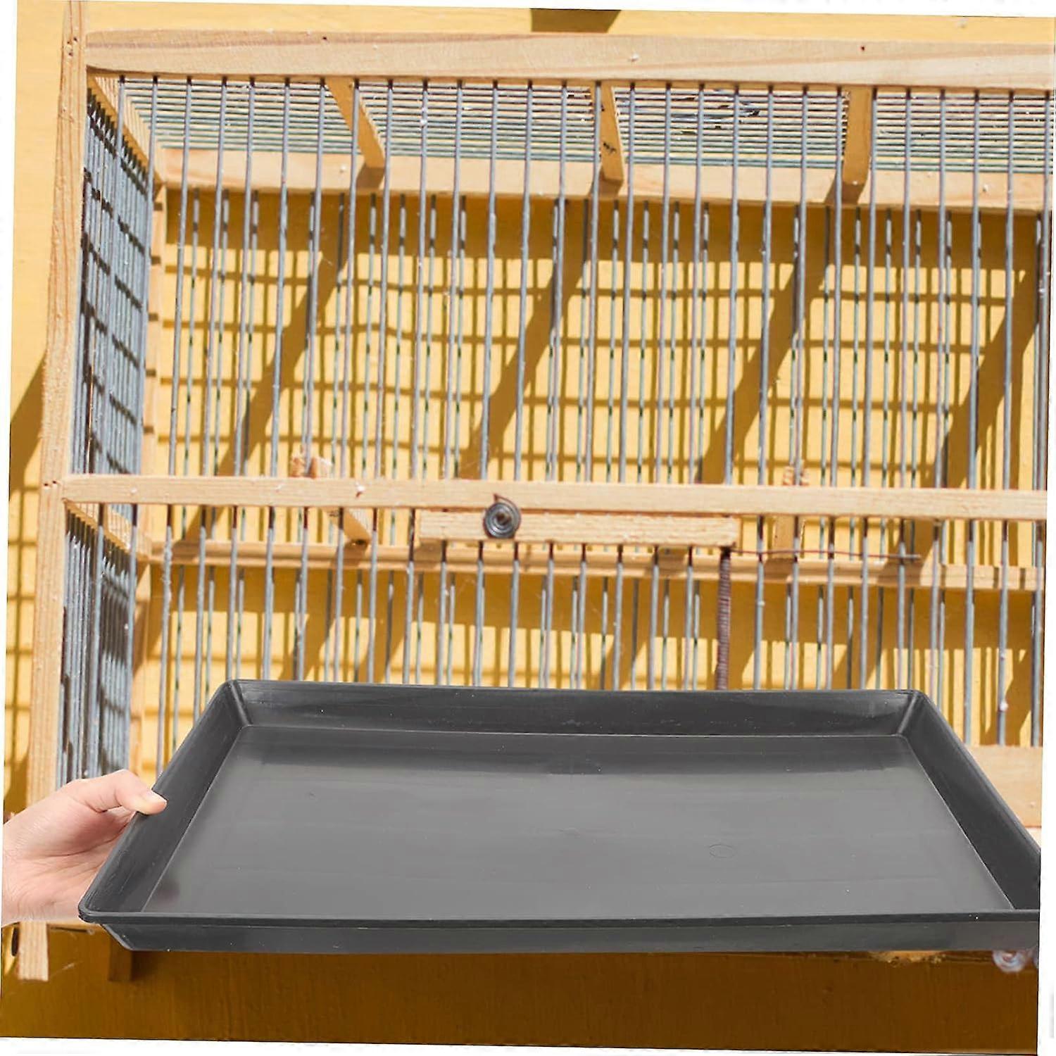 Parrot Toilet Pan 2pcs Parakeet Bedpan Rabbit Cage Small Parrot Bunny ...