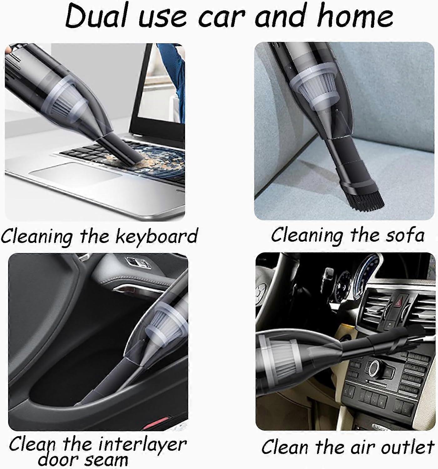 Handheld Vacuum,Car Vacuum Cleaner Cordless,Portable Powerful Handheld ...