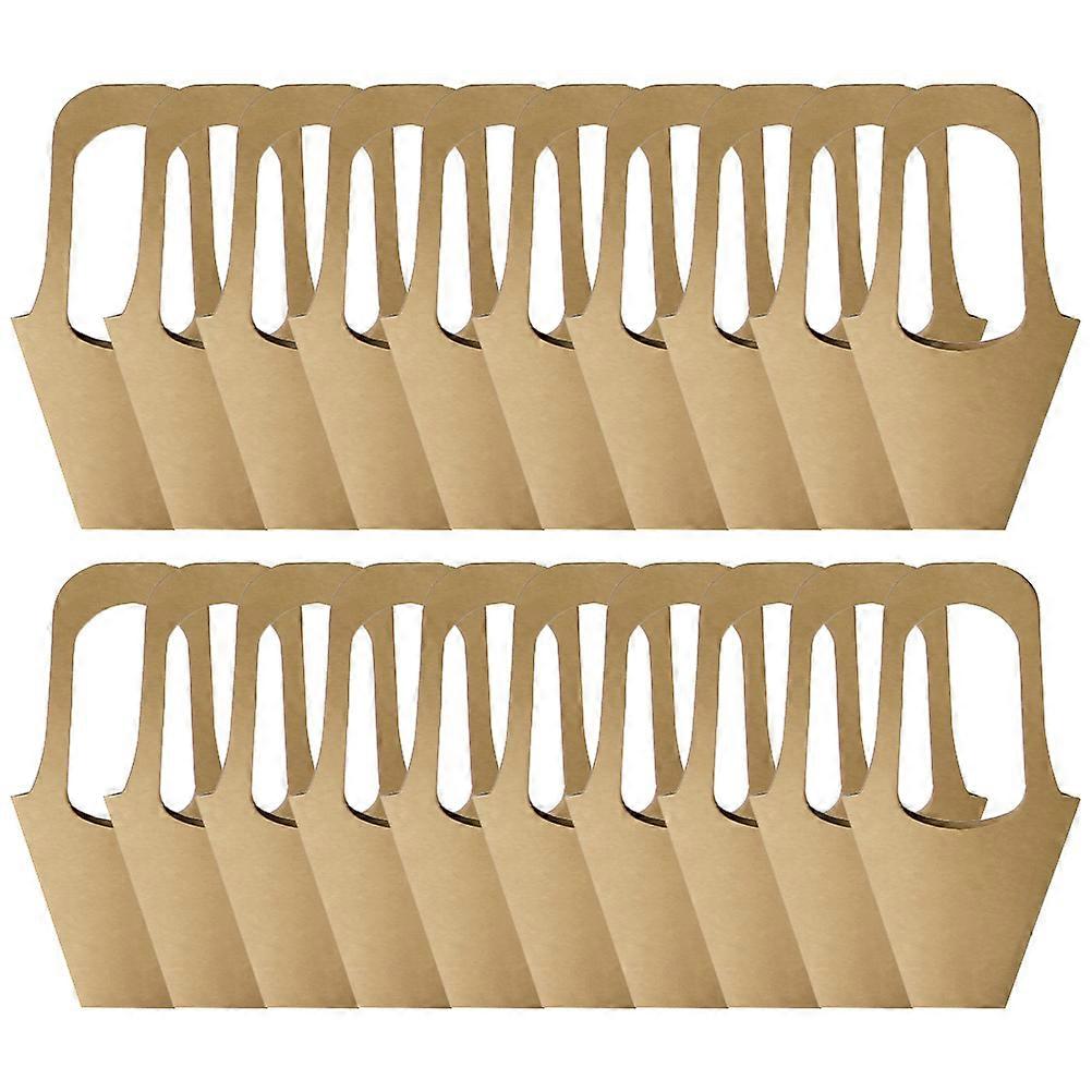 20 Pcs Wrapping Paper Tote Bouquets Tote Flower Bouquets Bags Empty ...