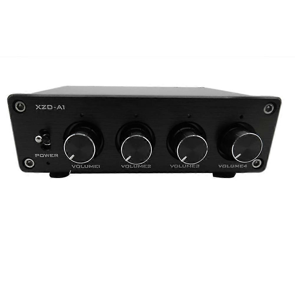 Hifi Lossless 1 Input 4 Output Rca Hub Audio Distributor Signal Selector Switch Source Switcher ...