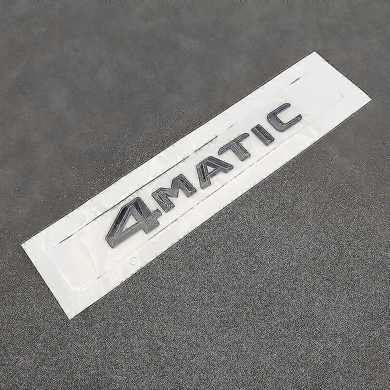 3d Abs 4 Matic Logo 4matic Emblem Letters Car Trunk Badge For Mercedes ...