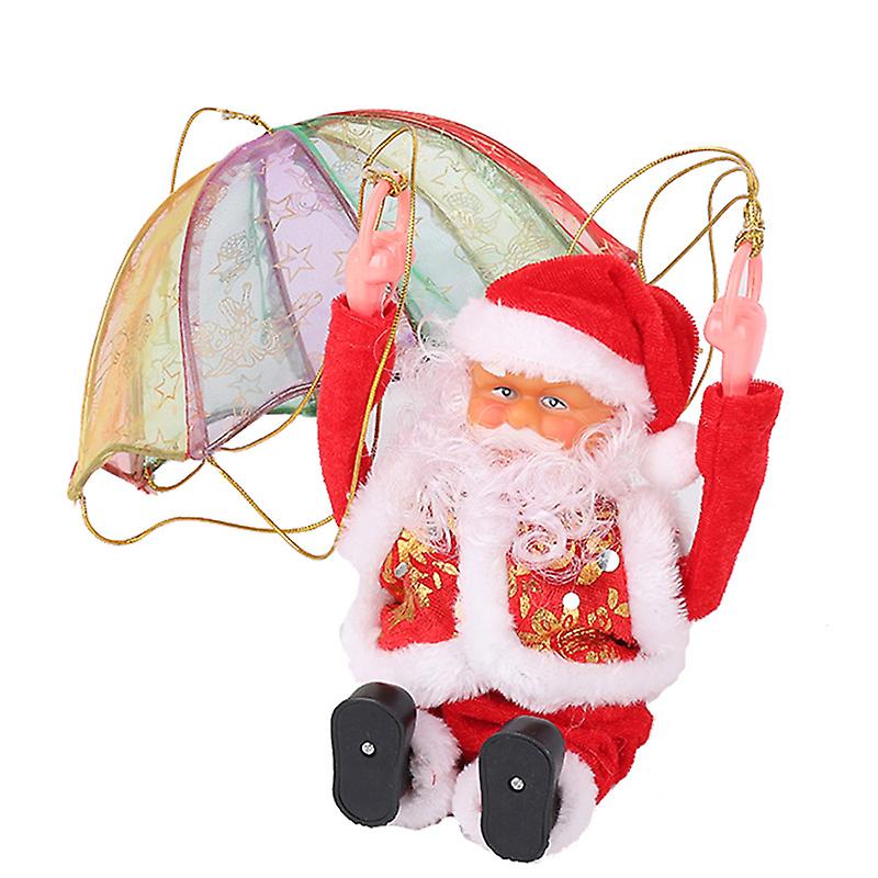 Parachute Somersaults Electric Music Santa Claus Children's Toys ...