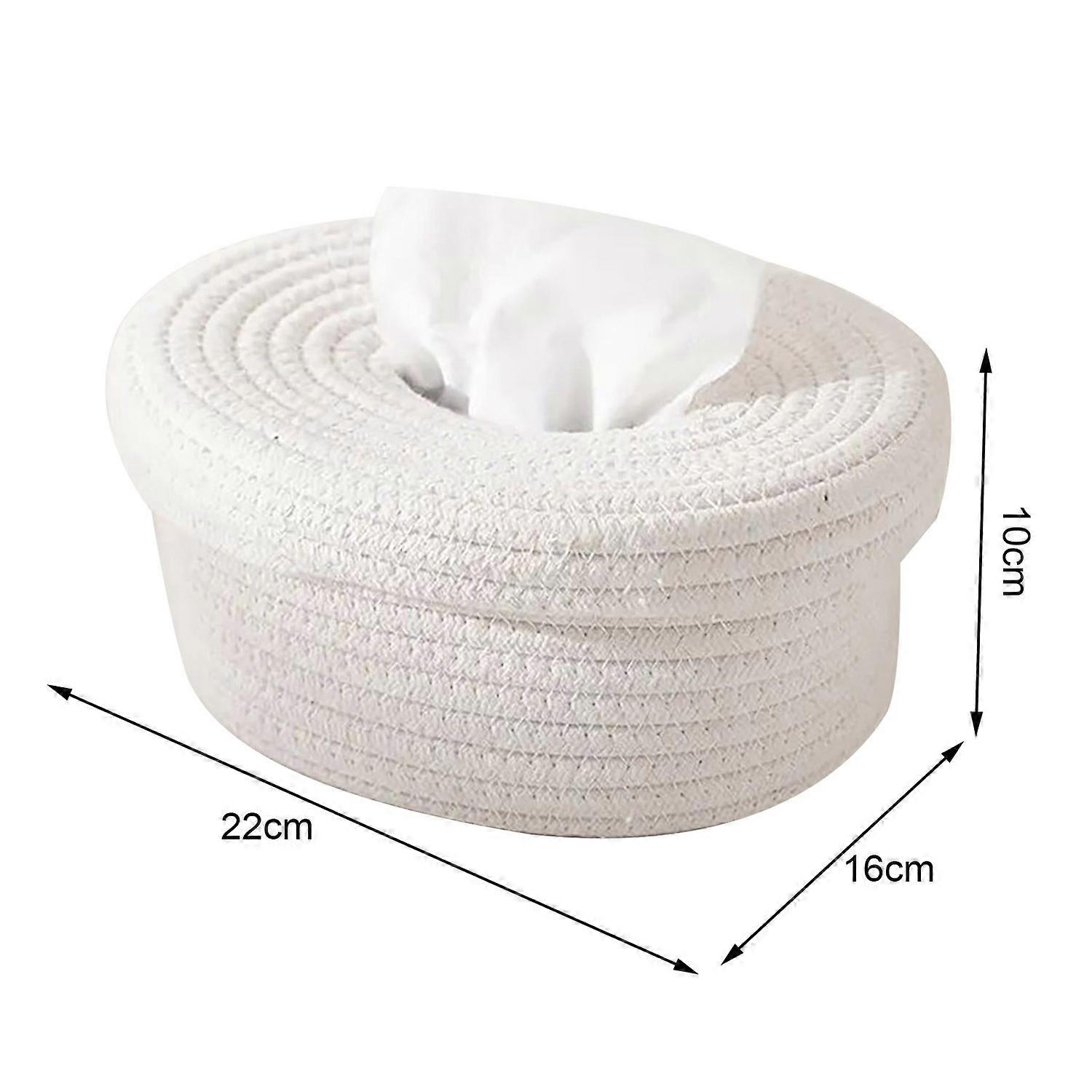 Handmade Tissue Storage Box Paper Storage Container Large Capacity ...