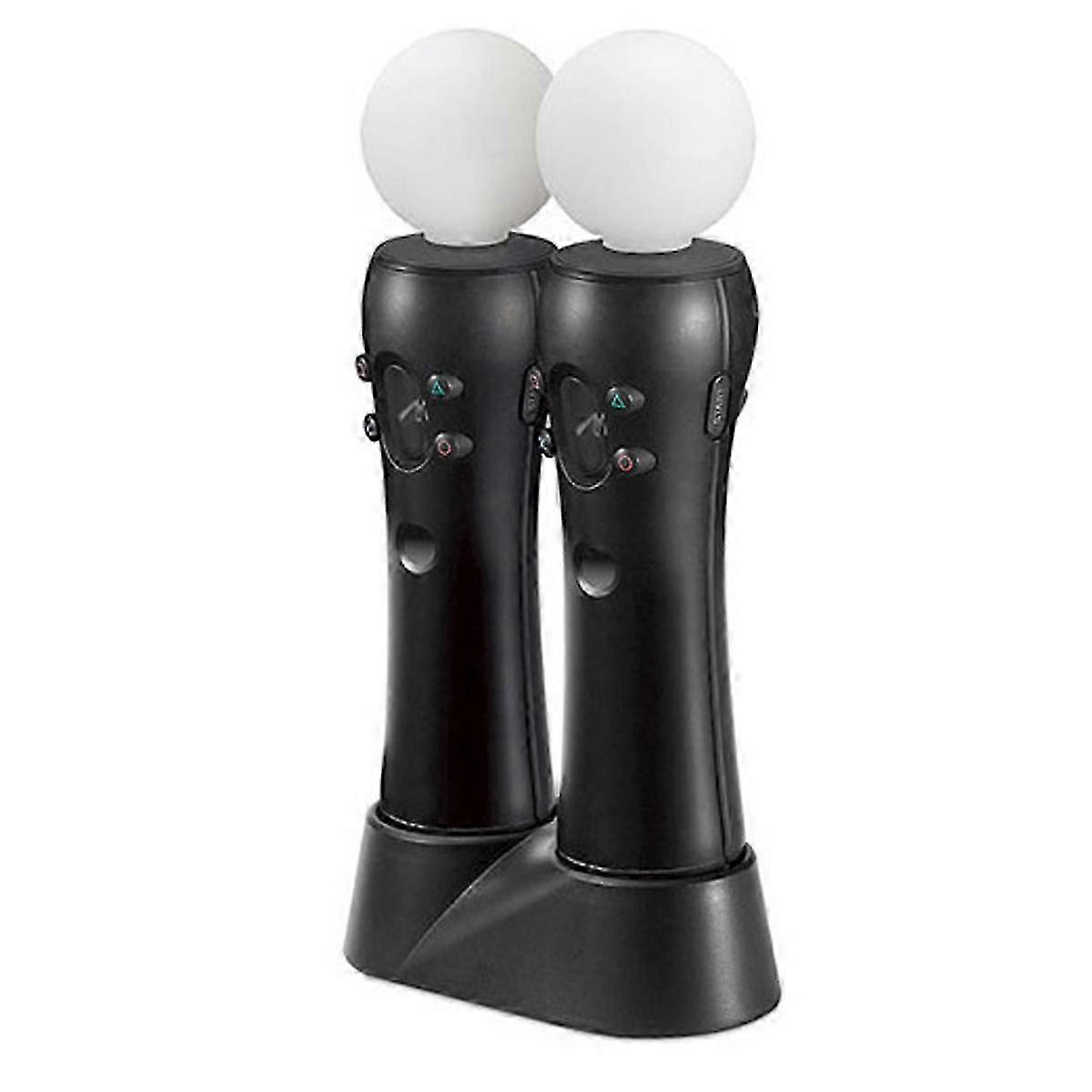 PS4 VR Move Motion Controllers with Dual Charger - Enhanced Gaming Controllers for Virtual ...