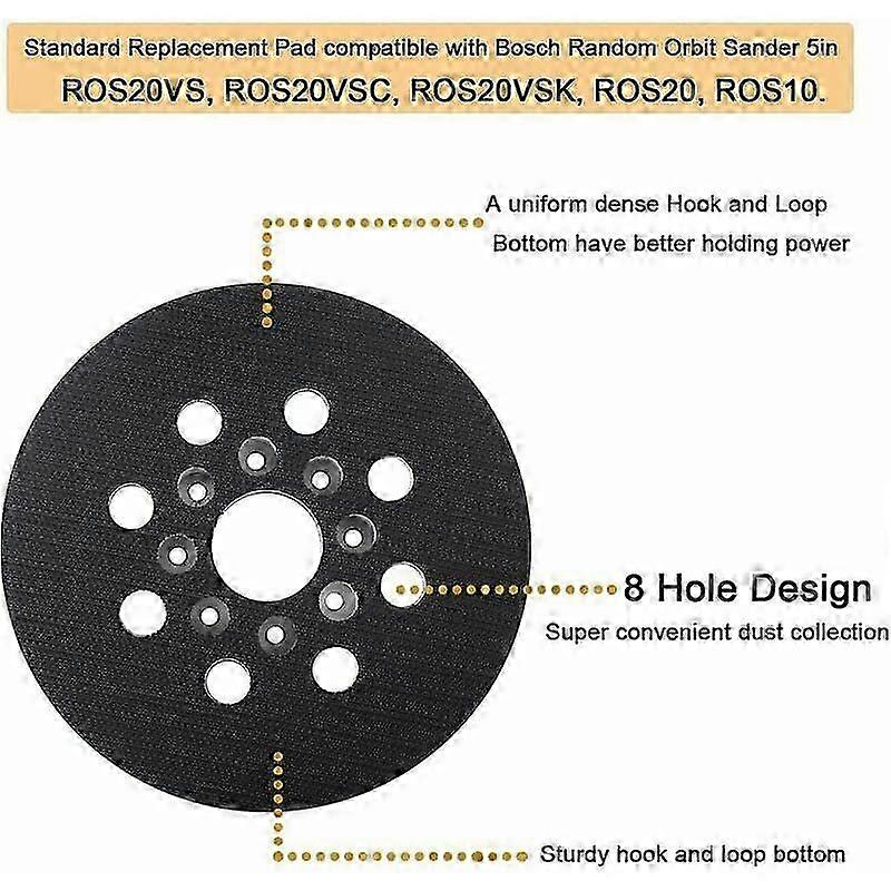 Replacement Sanding Pads with Hook-and-Loop Fasteners for Bosch PEX 220 ...