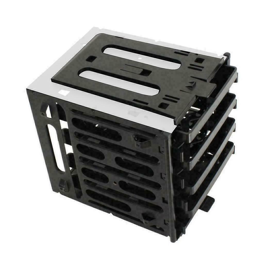 5.25" 4x 3.5" HDD SATA SSD HDD Cage Hard Drive Caddy Adapter Bracket ...