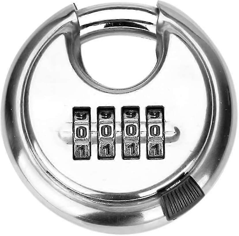 Combination Padlock, Code Padlock, Combination Lock, Round Padlock, 4 ...