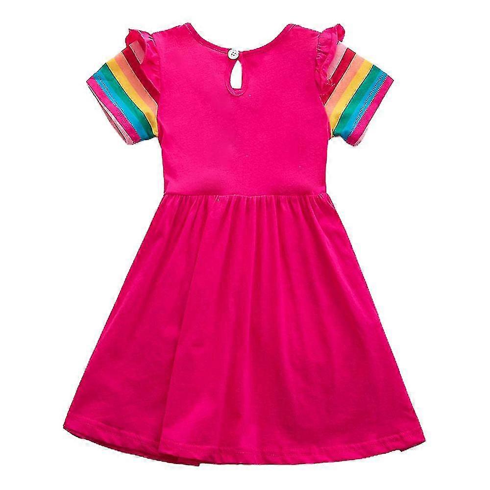 GYFDYM girls Kids Unicorn Princess Dress Party Summer Casual A-line Dresses | Fruugo AU