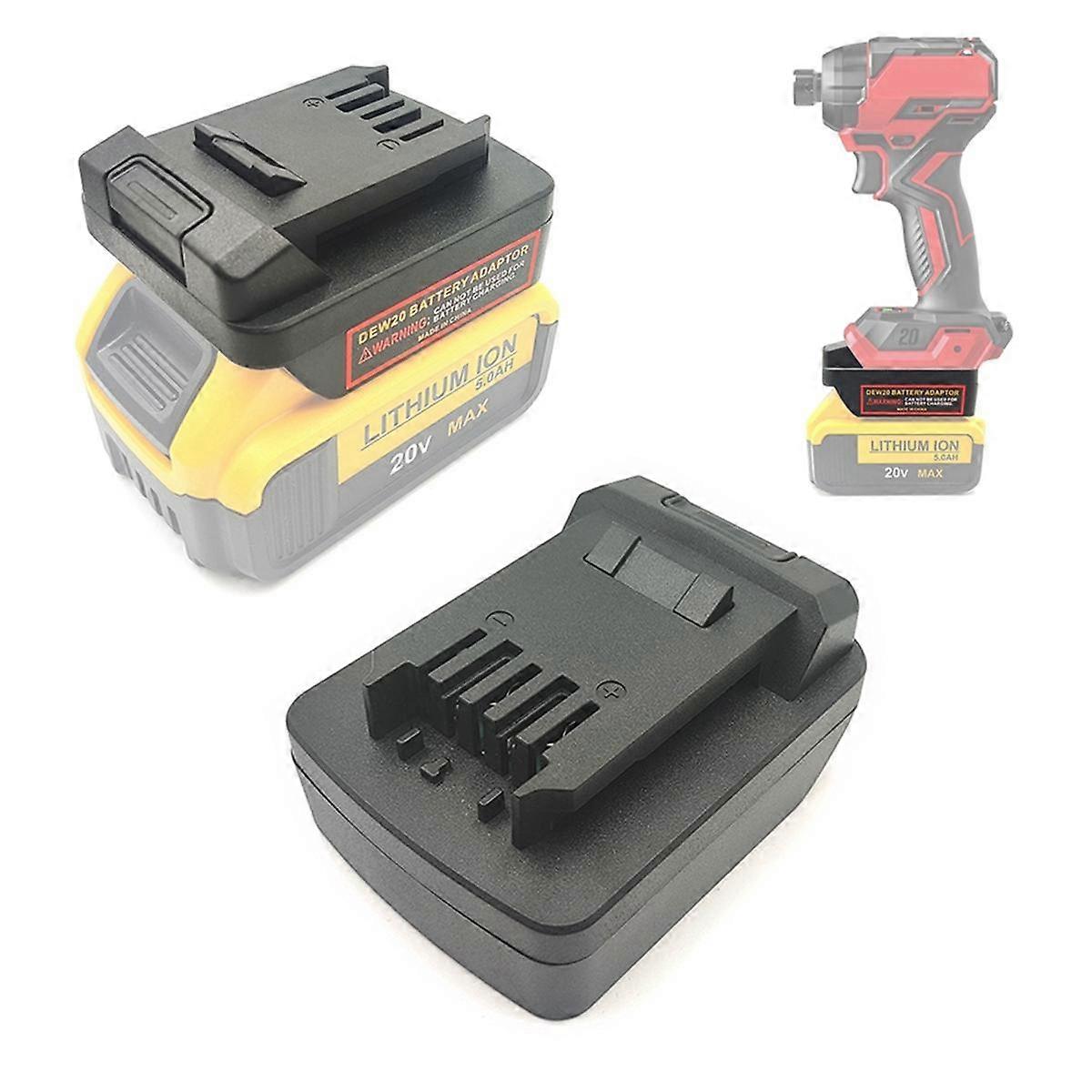 Battery Adapter for 18V-20V Battery Conversion for 20V Lithium Battery ...