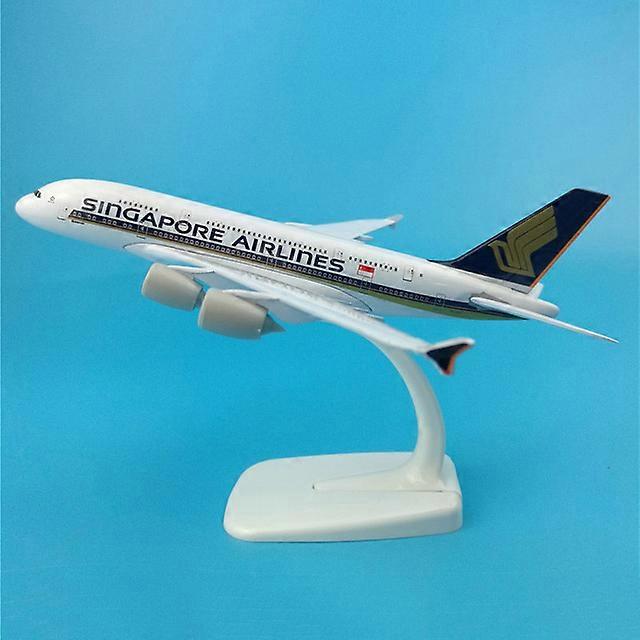 16CM 1:400 Scale Airplane A340 A380 B777 B747 Plane Model W Base Alloy ...