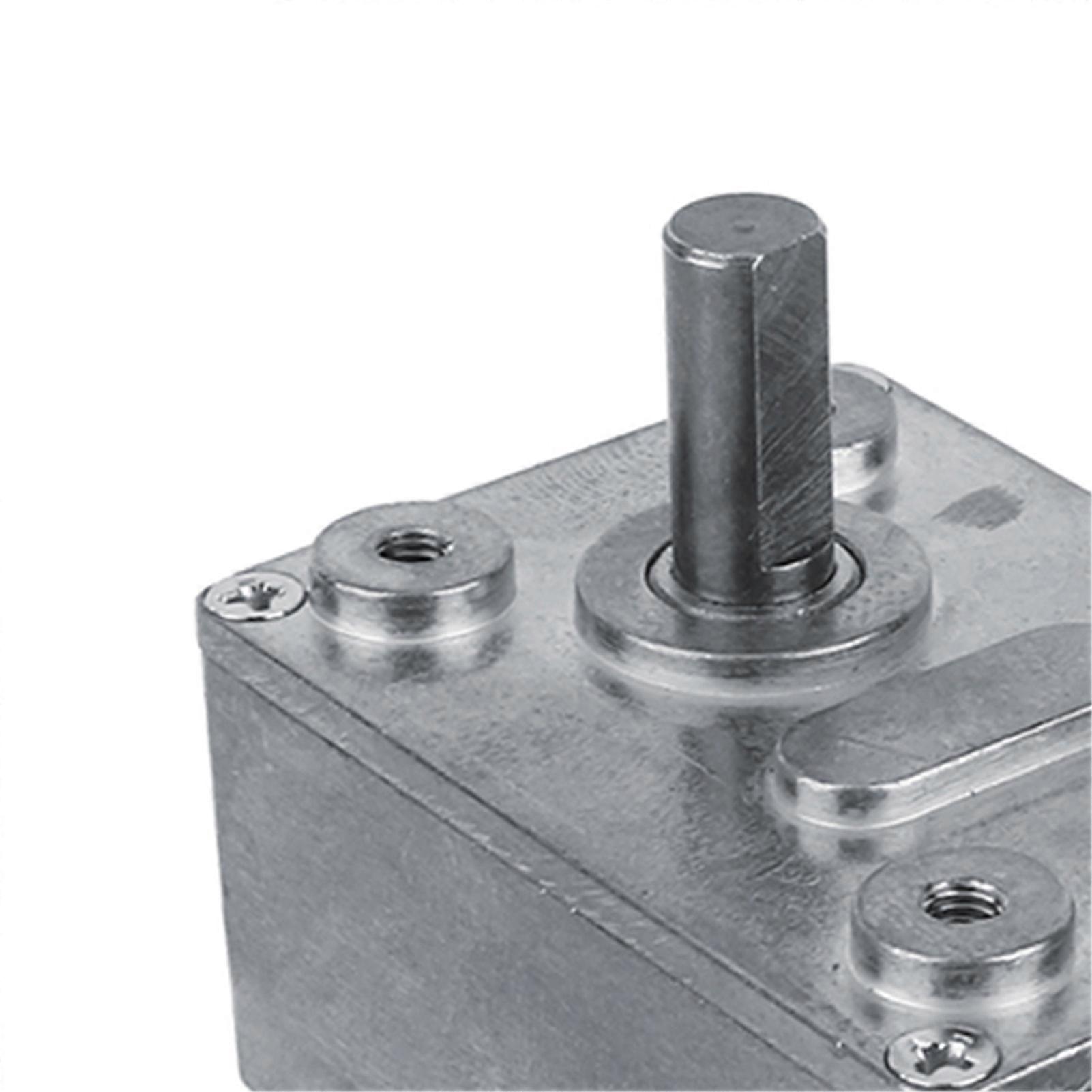 Reversible High Torque Worm Geared Drive Motor DC 12V Reduction Motor ...