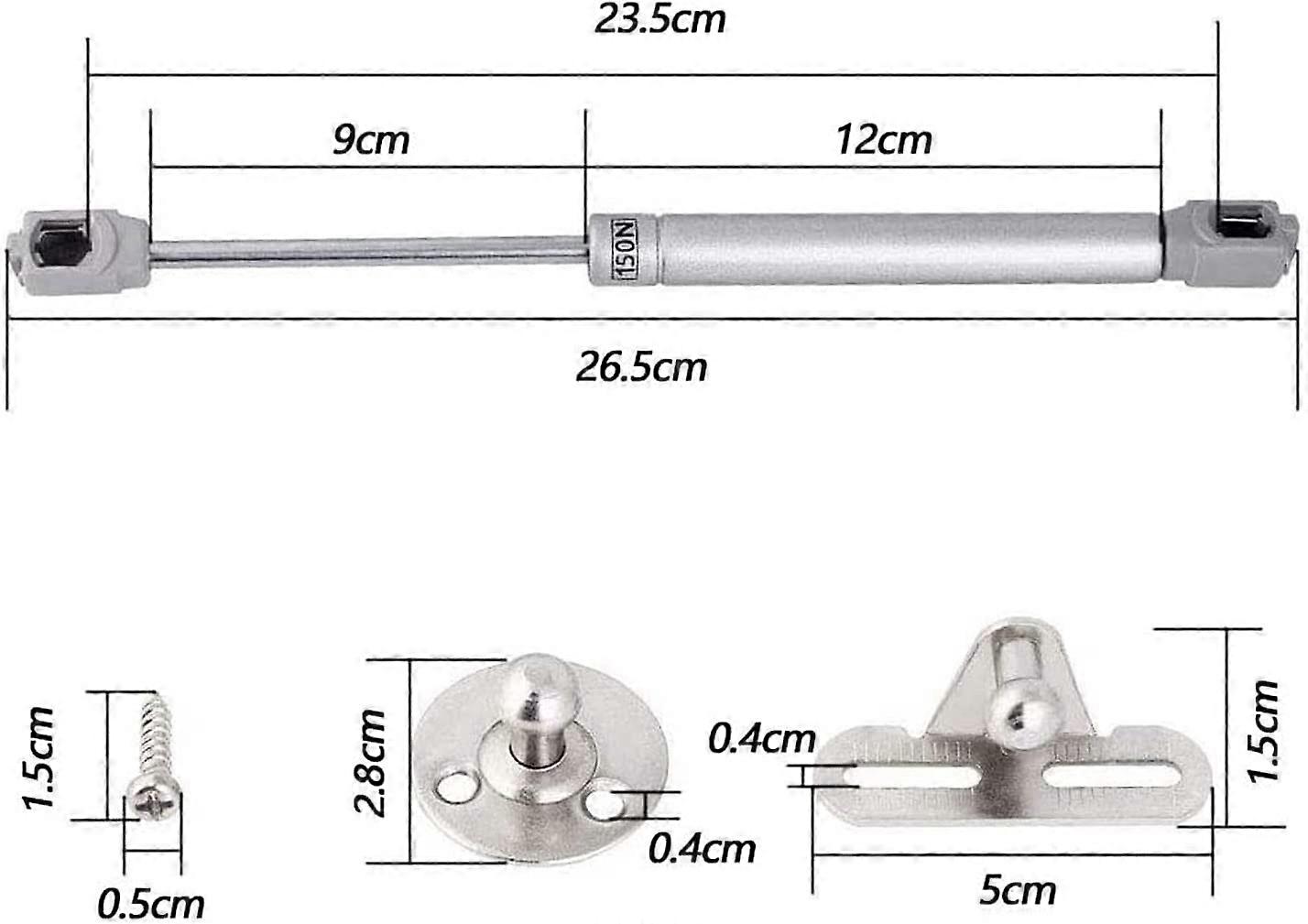 Gas Strut,150N Gas Strut,Gas Shock Absorber,Gas Struts Pneumatic Arm ...