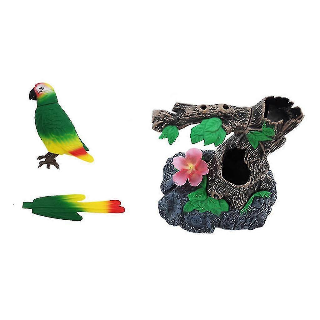 Talking Parrot Moving Bird Sound Repeating Imitating Electric Parrot ...