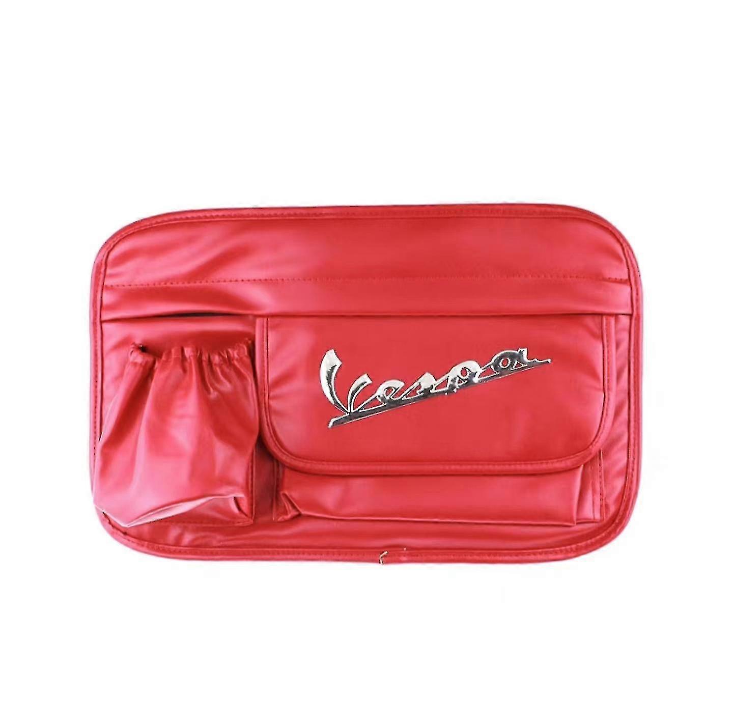 Waterproof Glove Bag Leather Storage Bag For Piaggio Vespa Scooter Gts ...