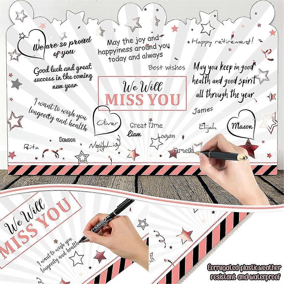 Farewell Greeting Card,13.8x20 Inch Farewell Gift Card Leaving Farewell ...