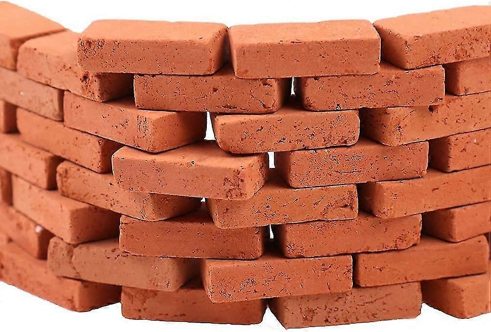 100PCS Bricks Building Role Play Toy, Size1.6*0.8*0.45cm pottery clay 1 ...