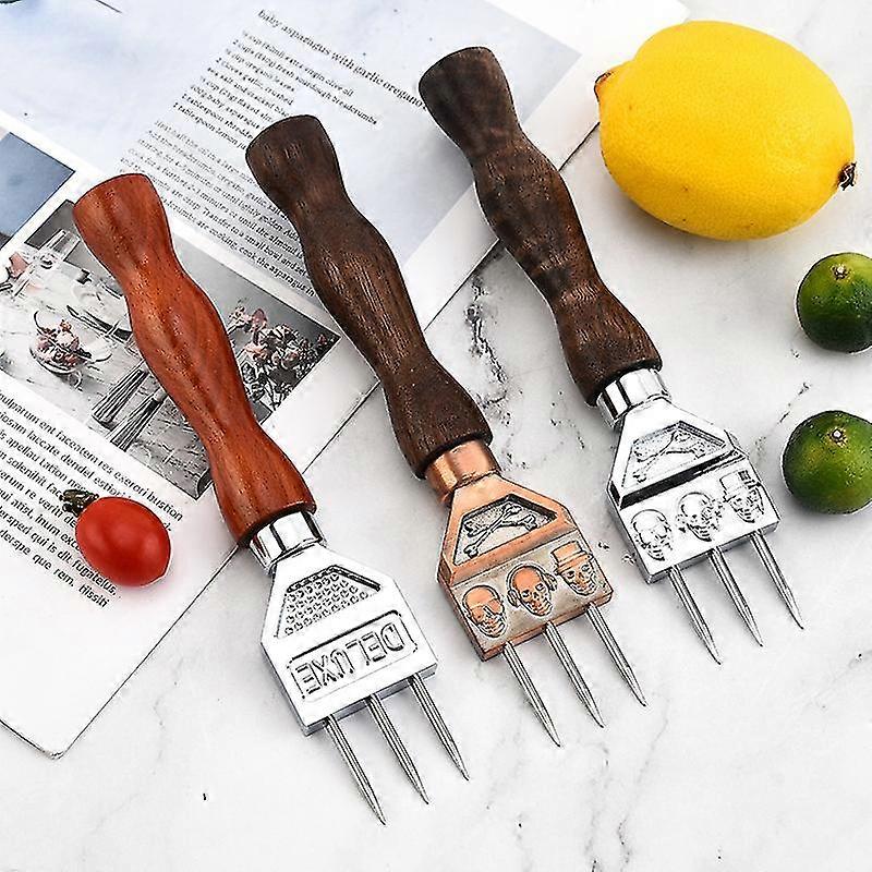 Ice Pick - Sturdy Ice Chipper With Solid Wood Handle,steel Three ...