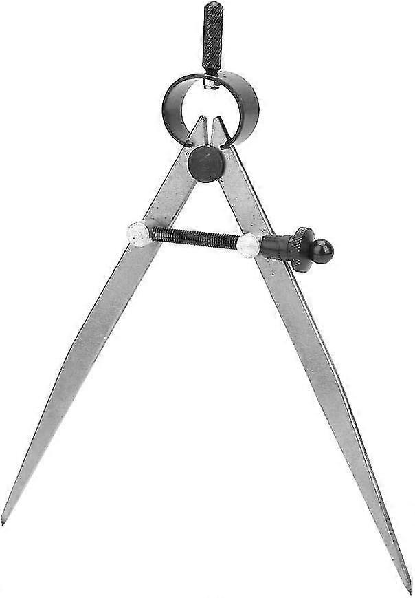 45# Steel Leather Craft Compass Wing Divider Adjustable Spring Compass ...