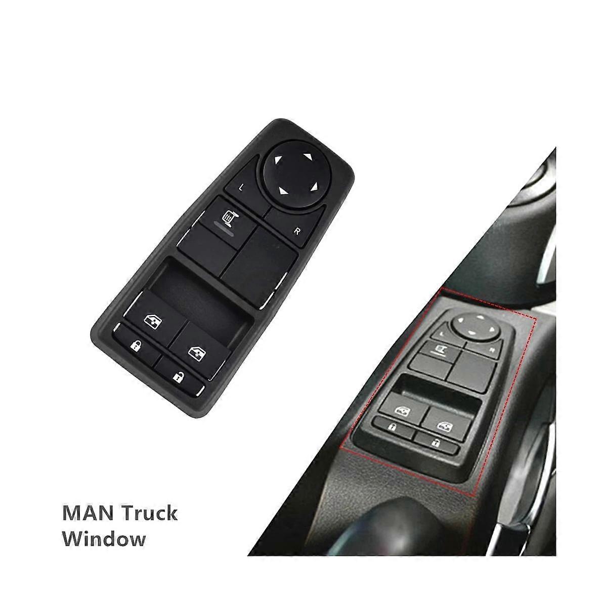 Driver Side Control Switch for MAN TGS TGX TGL TGM Trucks Window ...