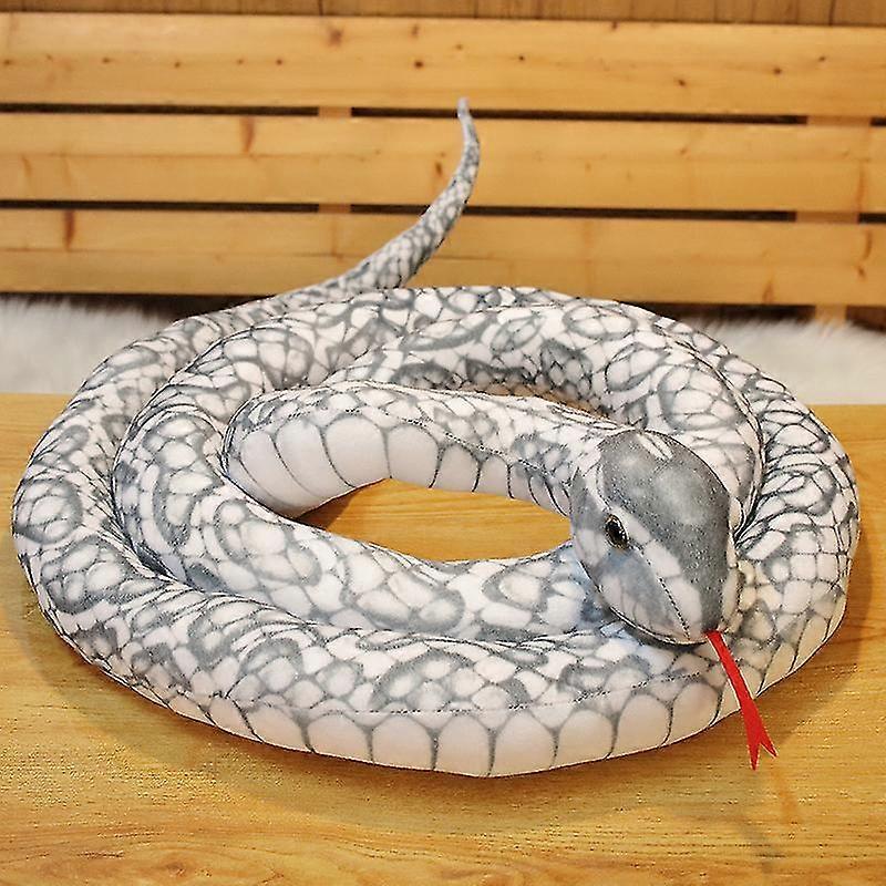 1pc 200cm/300cm Giant Snakes Plush Toy Simulation Long Golden Python ...
