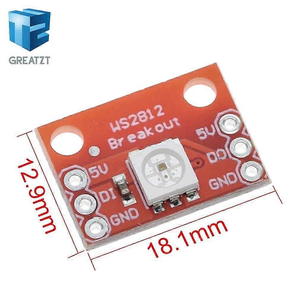 1/5PCS New WS2812 RGB LED Breakout module For arduino | Fruugo UK
