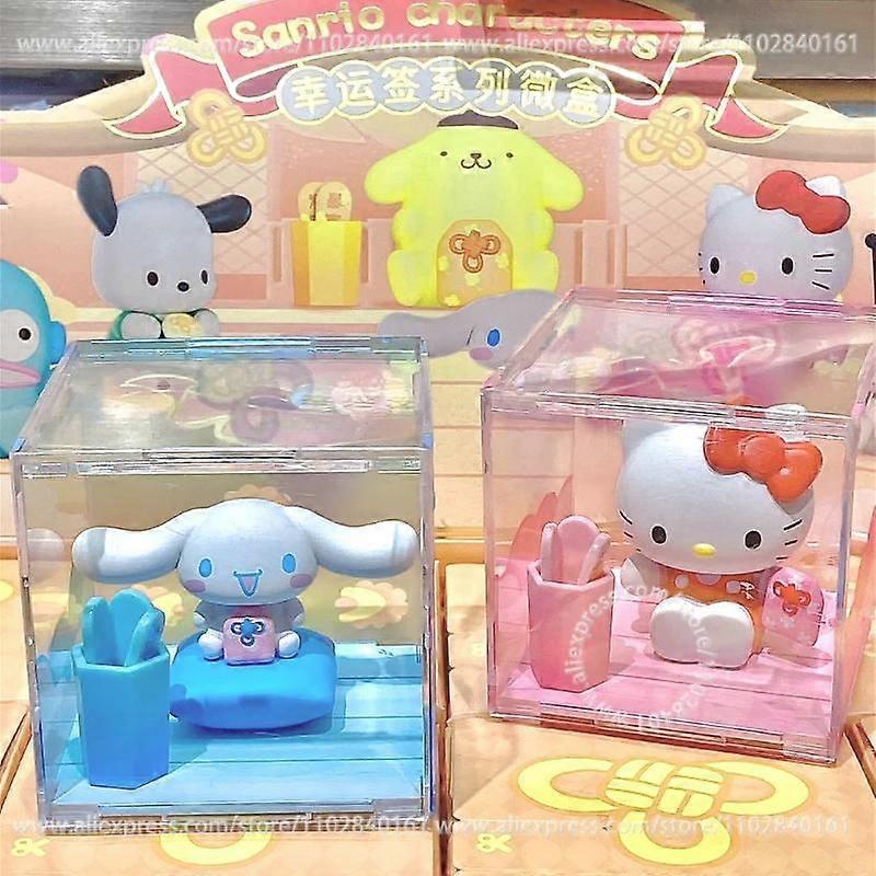 GaiBoSi MINISO Blind Box Sanrio Lucky Draw Series Micro Kawaii Doll ...