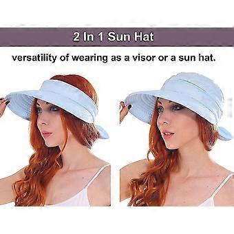 Simplicity Hats For Women Upf 50+ Uv Sun Protective ConvertibleBlue ...