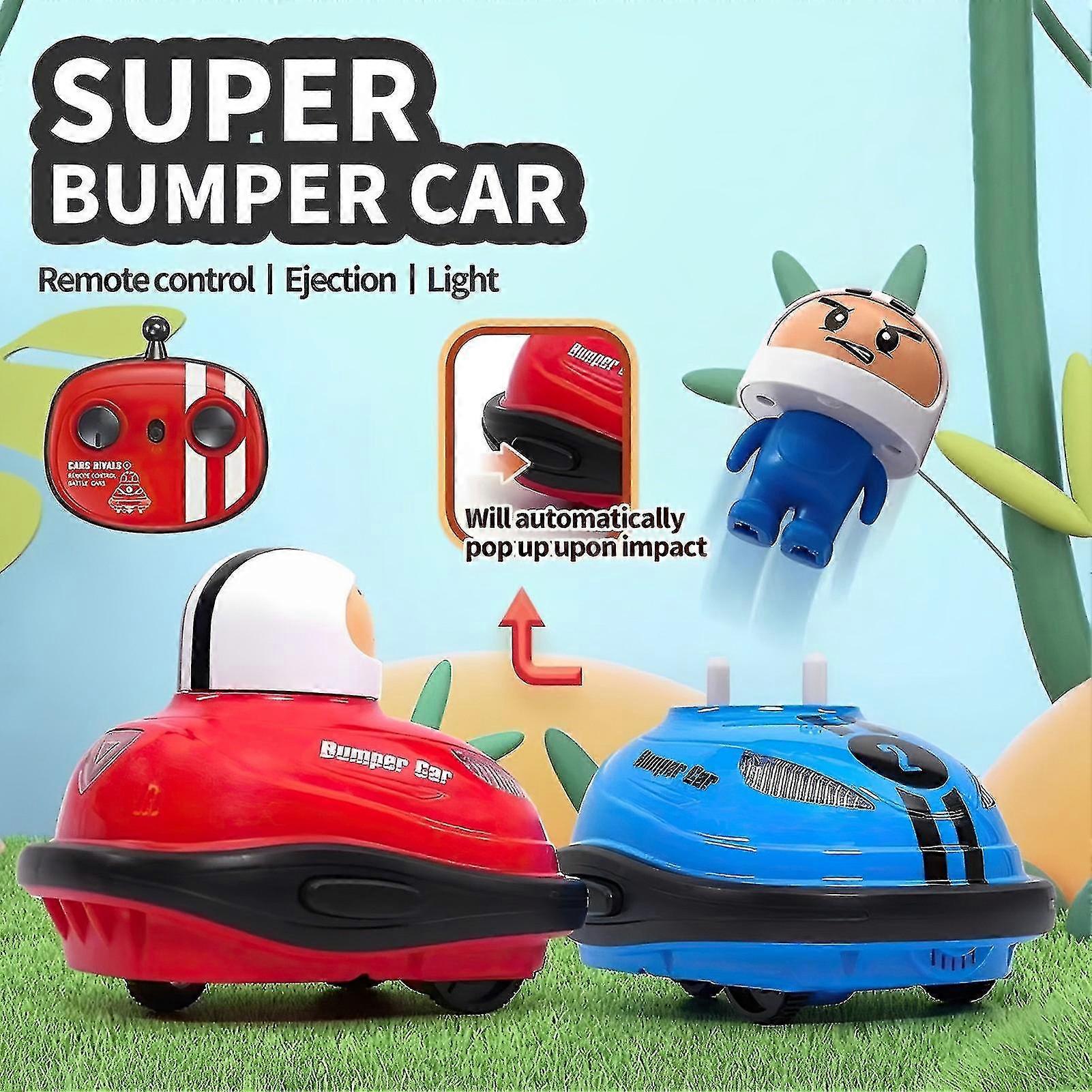 1 Set Speed Bumper Cars Toy Mini Remote Controlled Ejectors Vehicles ...