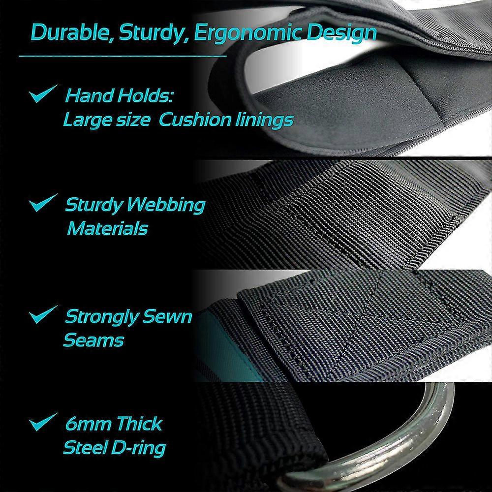 Tricep Rope Cable Attachment. Two Size in One Extra Long Pull Down Rope ...