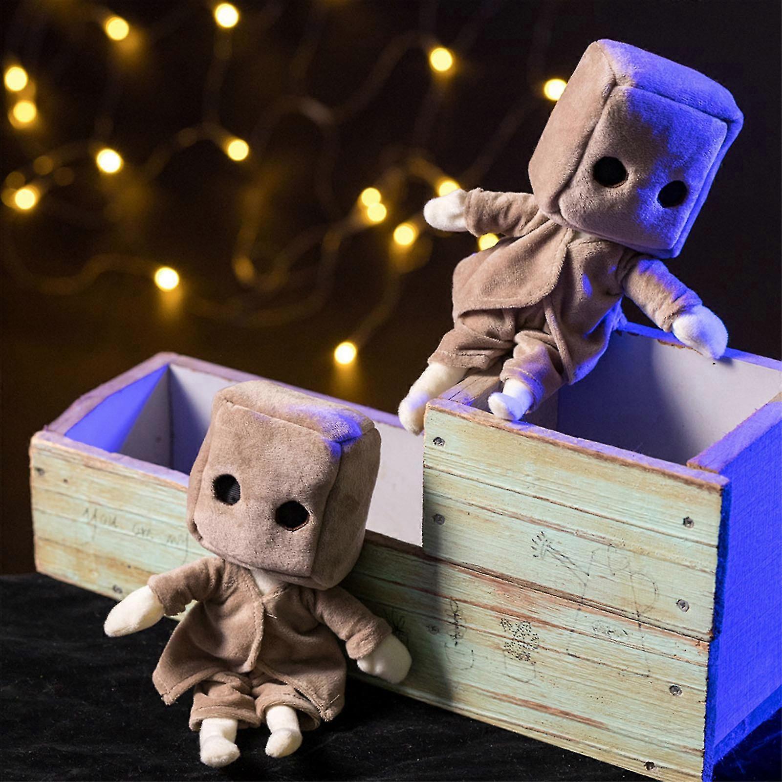 Little Nightmares 2 Plush Mono Bag Hat And Nomes Stuffed Doll Gift For ...