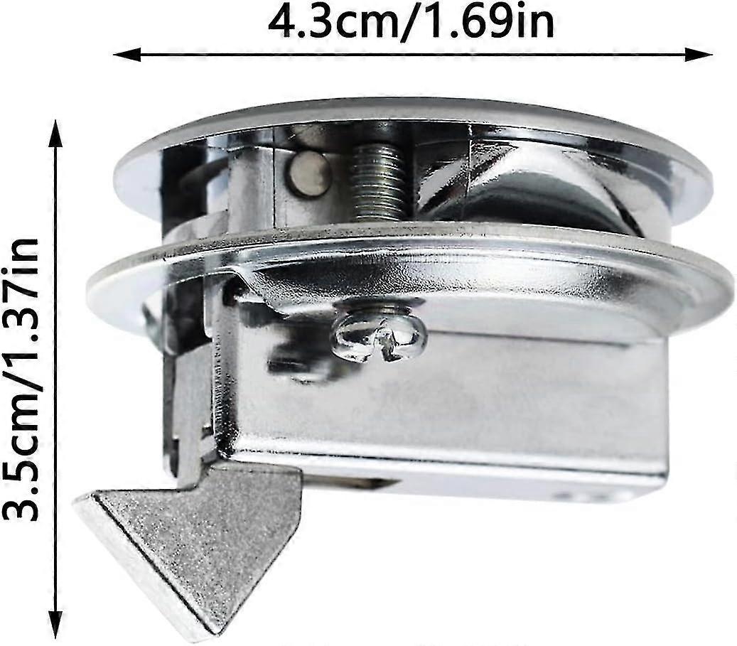 Stainless Steel Flush Pull Hatch Latch Slam Latch, Boat Hatch Lockflush ...
