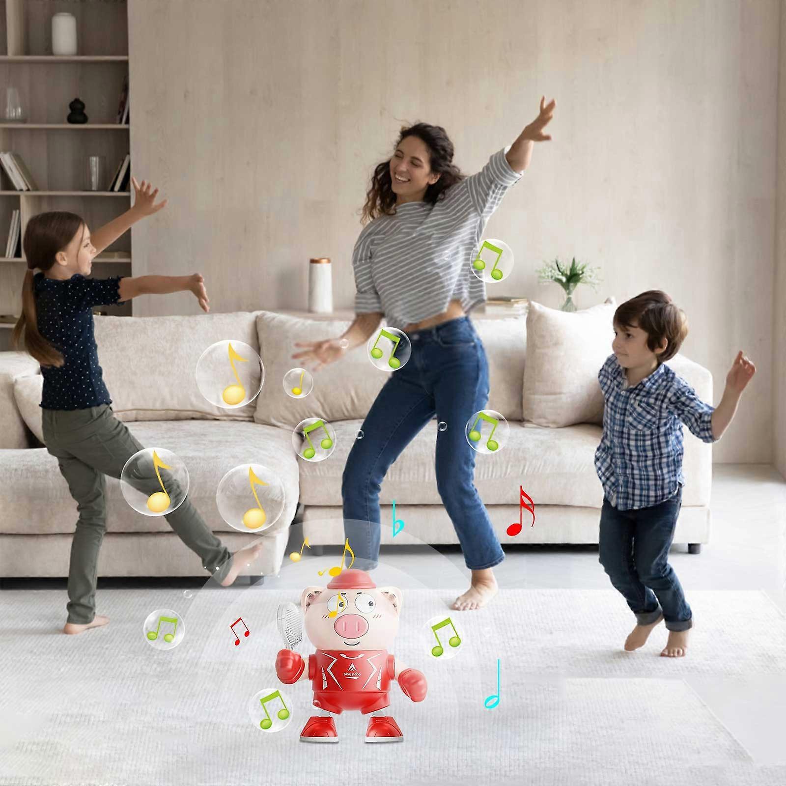 Children's toys Baby Early Education Music Lights Swinging Pigs Dancing ...
