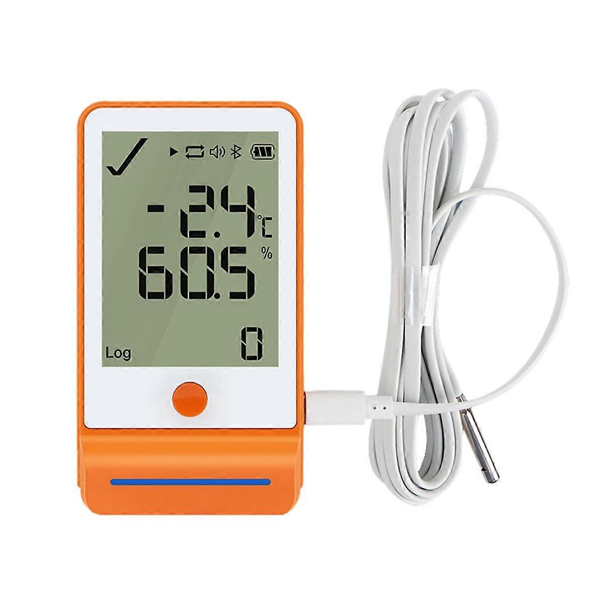 Temperature Humidity Monitor Thermometer Digital Data Logger Recorder ...