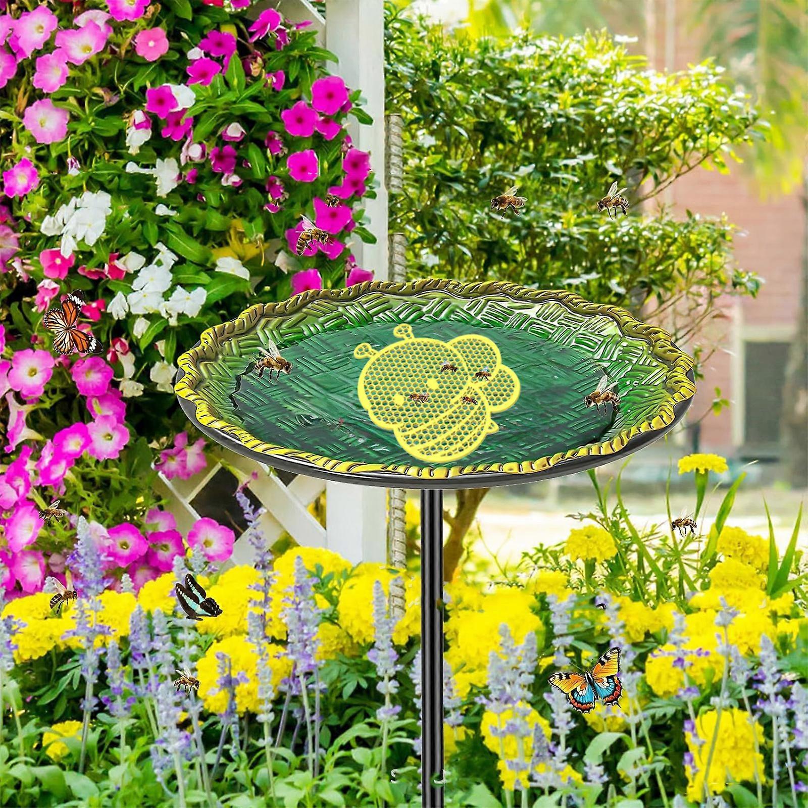Honeybees Feeder Butterfly Waterer Friendly Garden Decors For Pond And ...