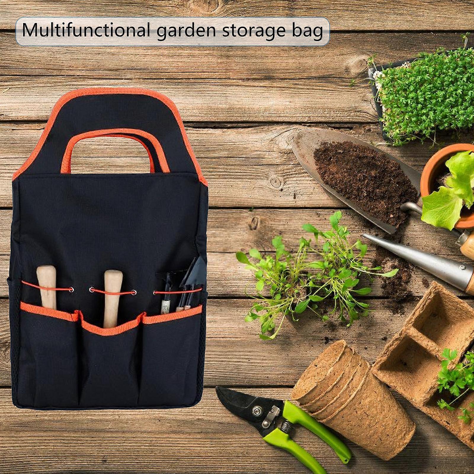 Gardening Tool Bag With Spacious Storage Multiple Pockets Tool Holder ...