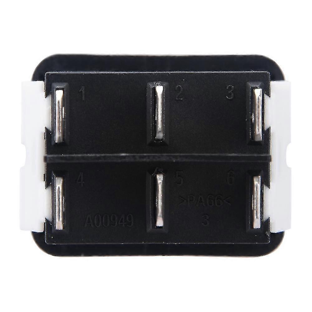 HY12-9-3 On Off ABS Push Button Safe Arc Easy Install Industrial Rocker ...