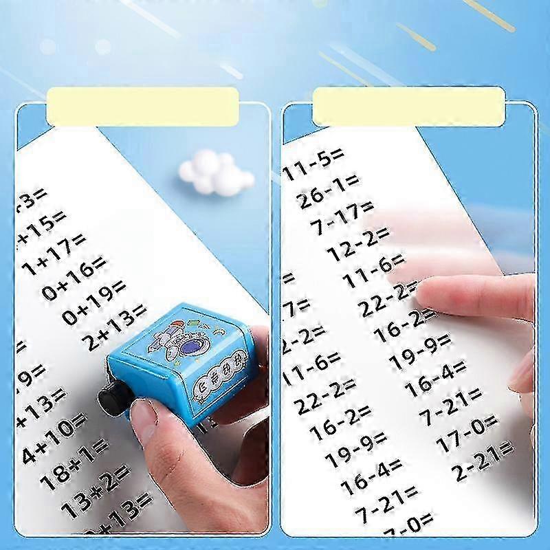 2025 Children's Addition And Subtraction Scroll Stamp Primary School ...