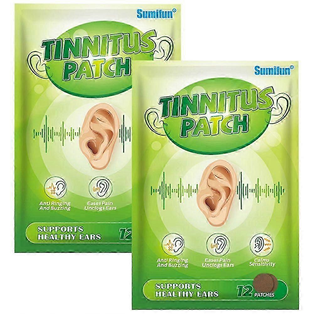 Tinnitus Patch Ear Tingling Deafness Treatment Stickers Hearing Loss ...