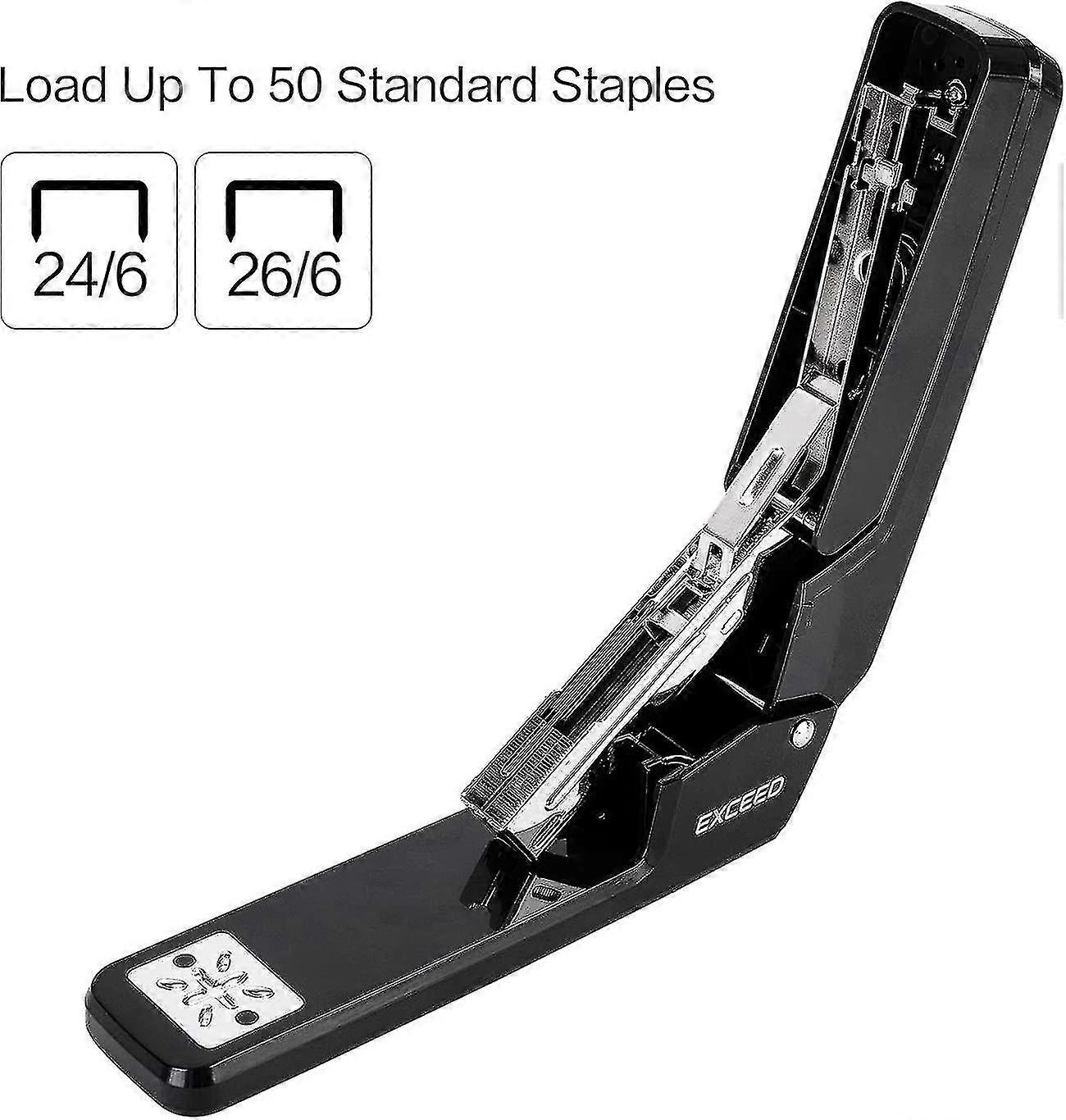 Swing-arm Swivel Stapler, 25 Sheet Capacity, 360 Degree Rotate Desktop ...