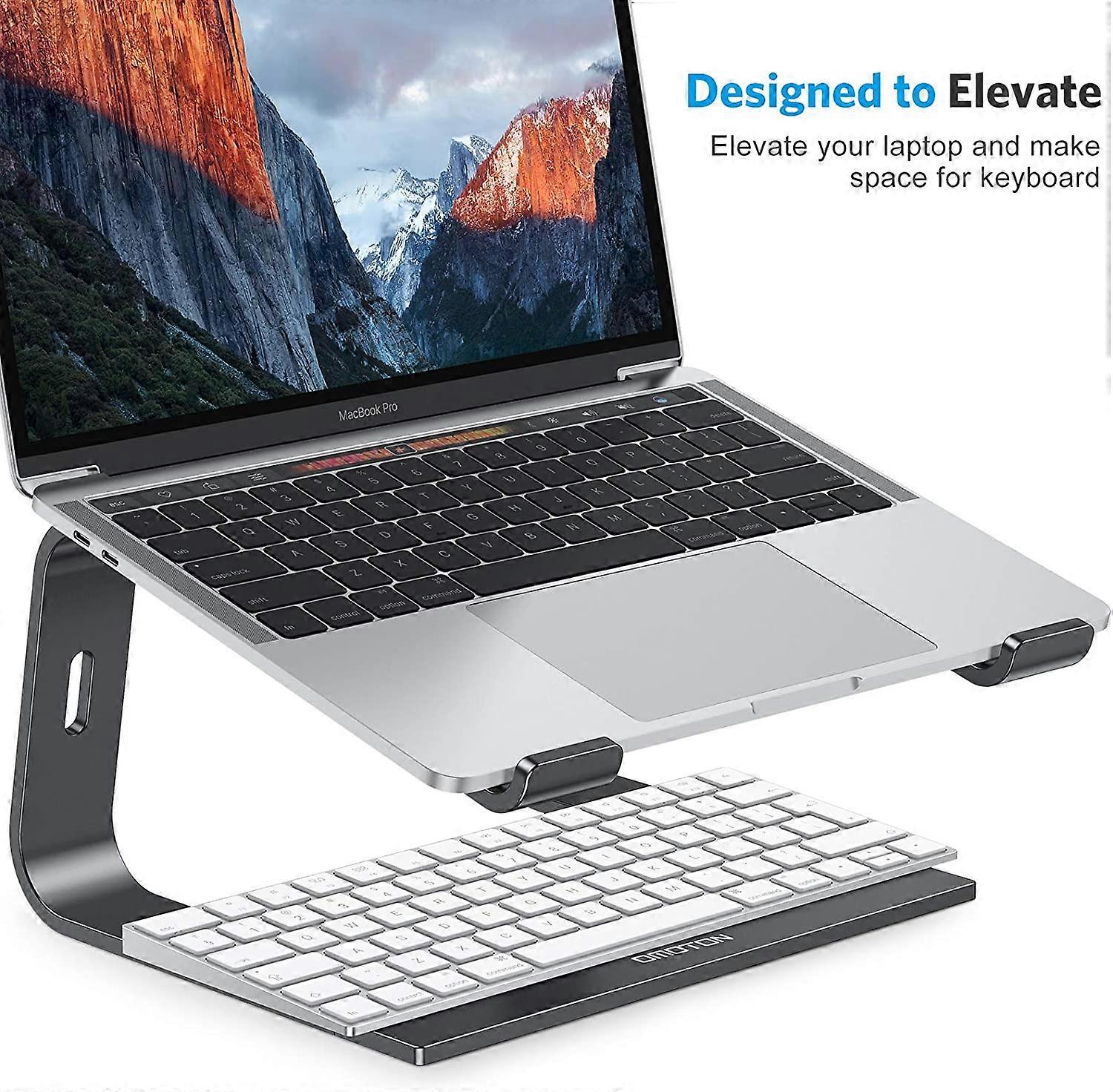 Laptop Stand, Aluminum Alloy Laptop Stand For Macbook Pro/Air, Pc ...