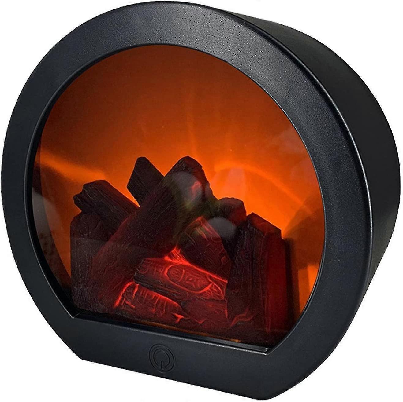 Fake Electric Fireplace Flame Effect Electric Fireplace Lantern Led ...