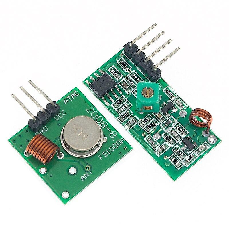 Circuit accessories 2pair (4pcs) 315mhz 433mhz rf wireless transmitter ...
