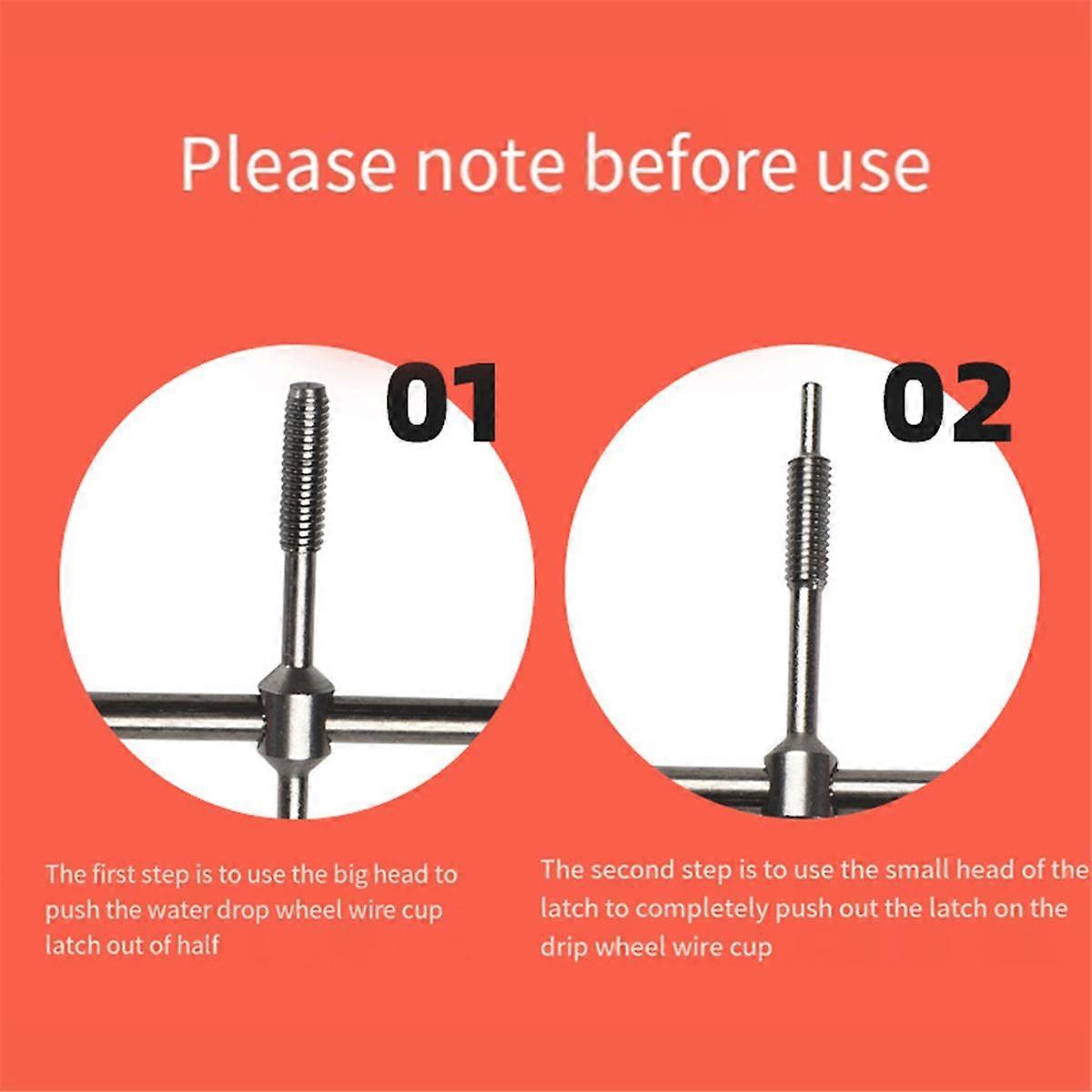 Pin Remover Tool Aluminium Fishing Reel Bearing Pin Remover Baitcasting ...