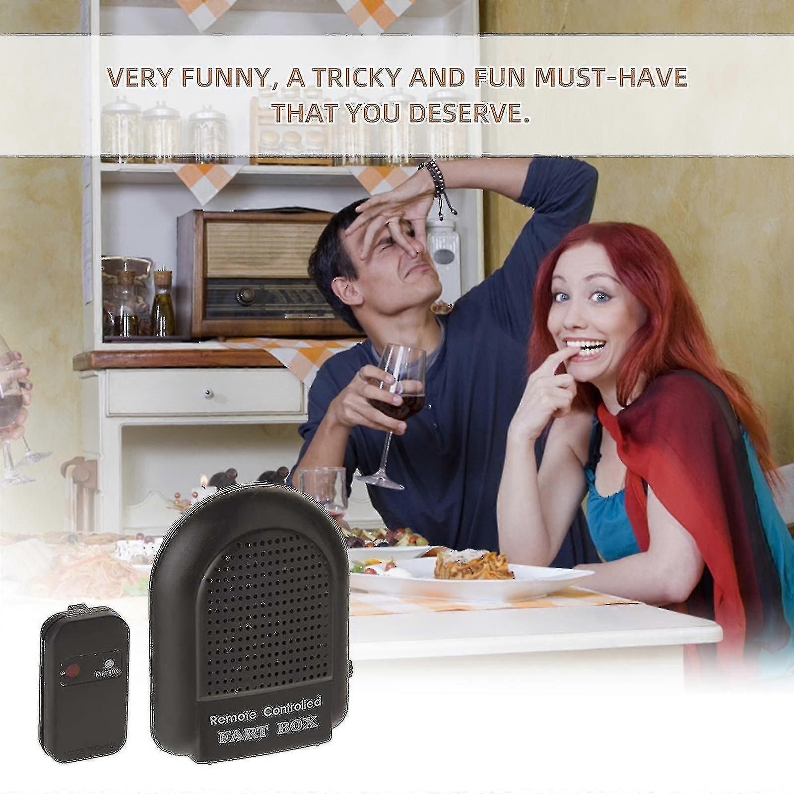 2024 New Funny Fart Machine With Remote, Fart Machine Prank Pocket Size ...